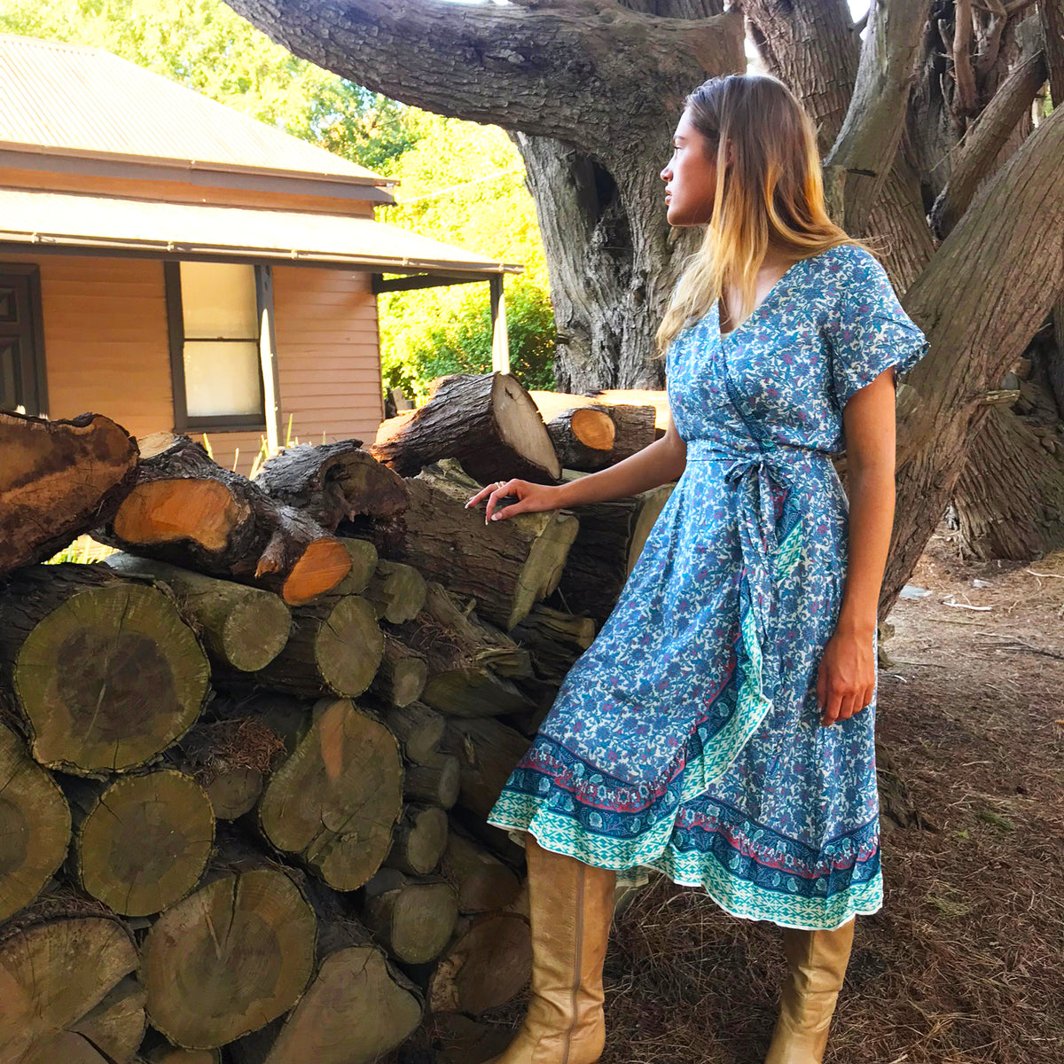 The Spring Wrap Dress as Versatile as the Season | Brighton Beach Boho