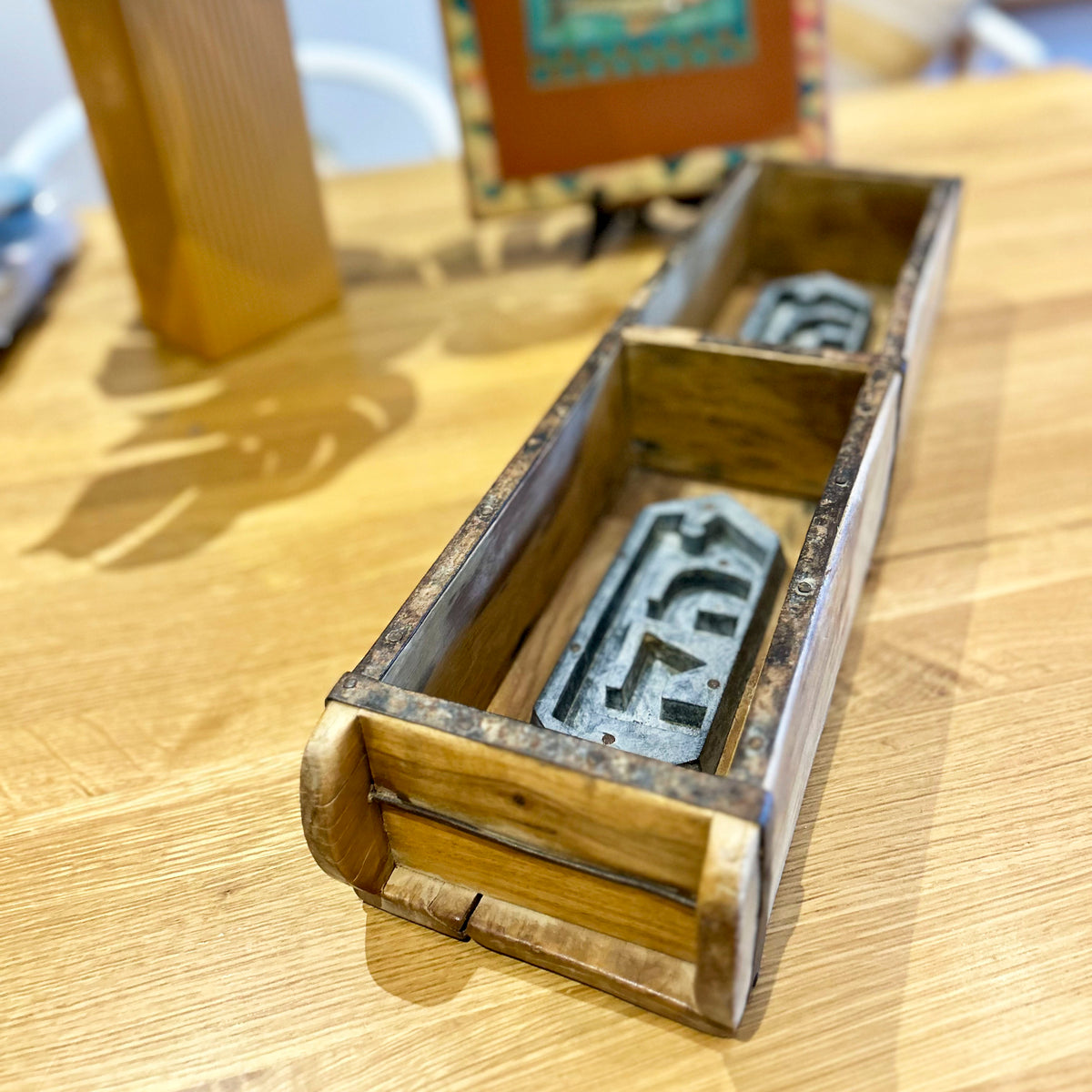 Antique Indian Wooden Crate | Brighton Beach Boho